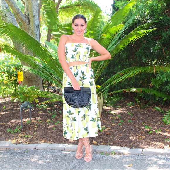 Other | Lemon Print Set | Poshmark